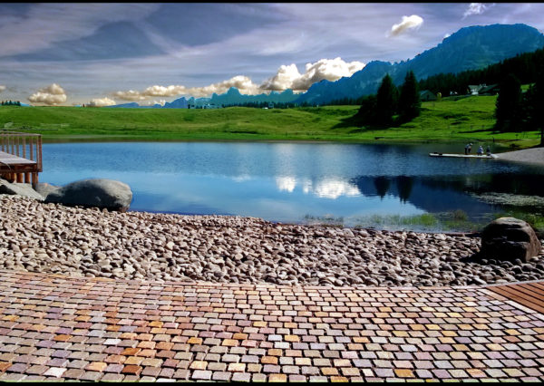 Laghetto sassi – val di Fiemme – Ciottoliforti